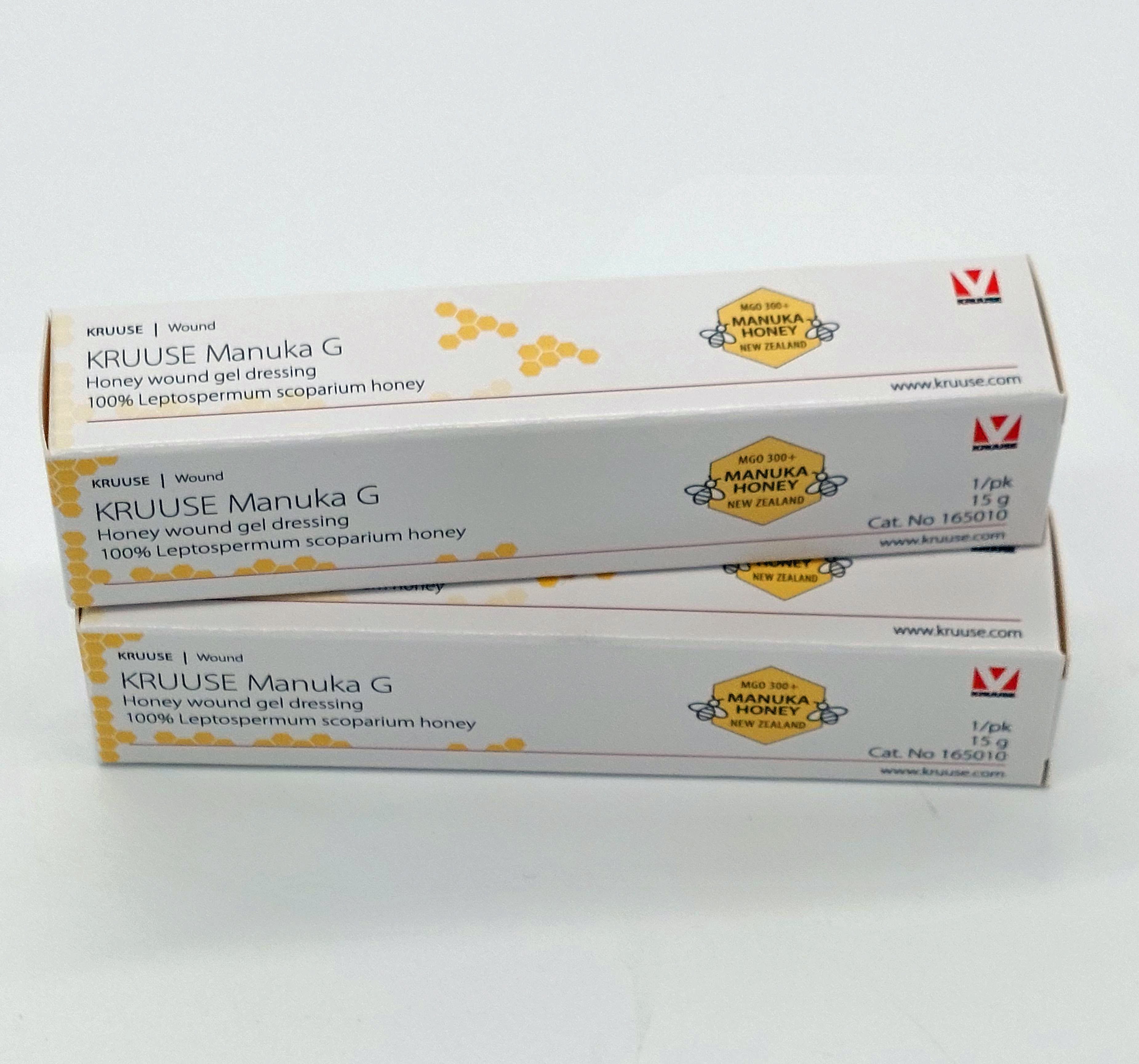 KRUUSE Manuka G honey wound ointment (15g) in affordable 2 or 5 pack ...